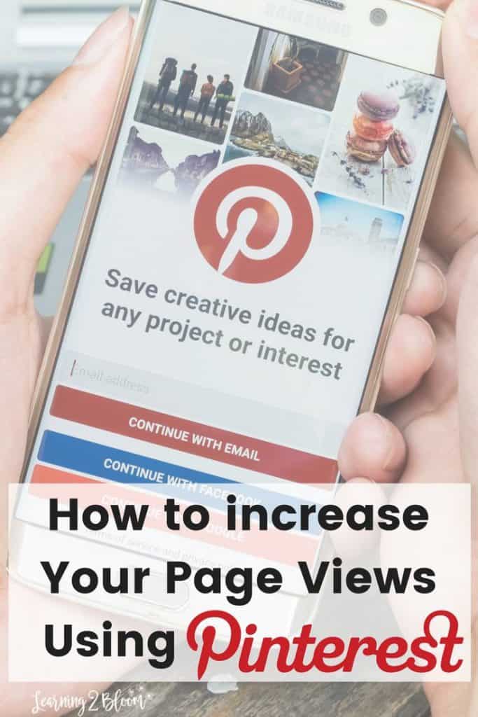 Increase Your Page Views Using Pinterest - Learning2Bloom